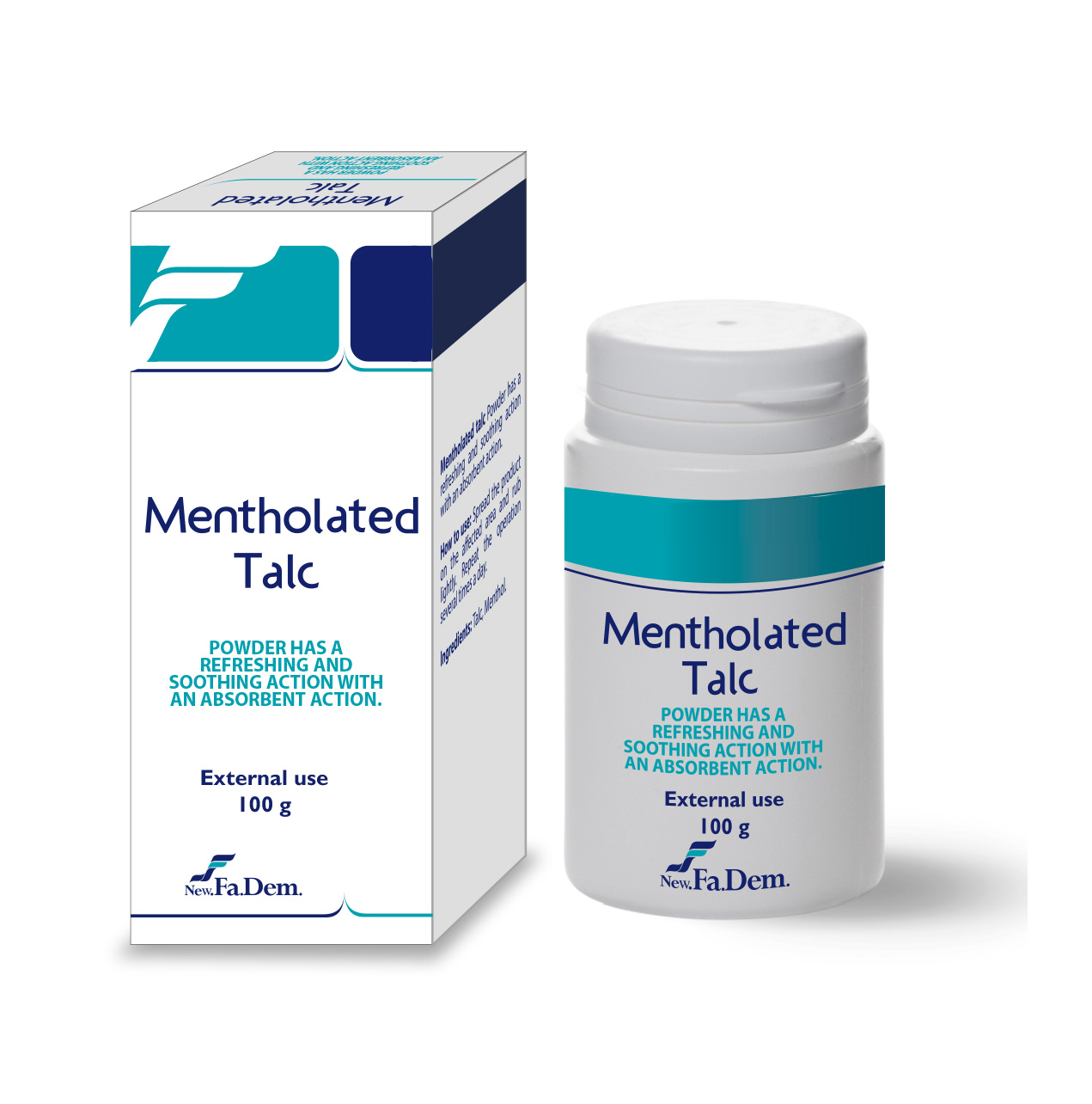 TALCO MENTOLATO POWDER 150g | New Fadem